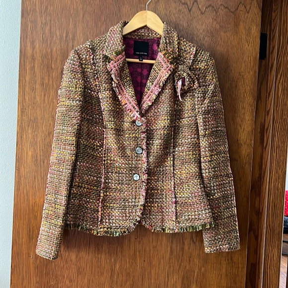The Limited | Jackets & Coats | Vintage The Limited Multi Color Tweed ...